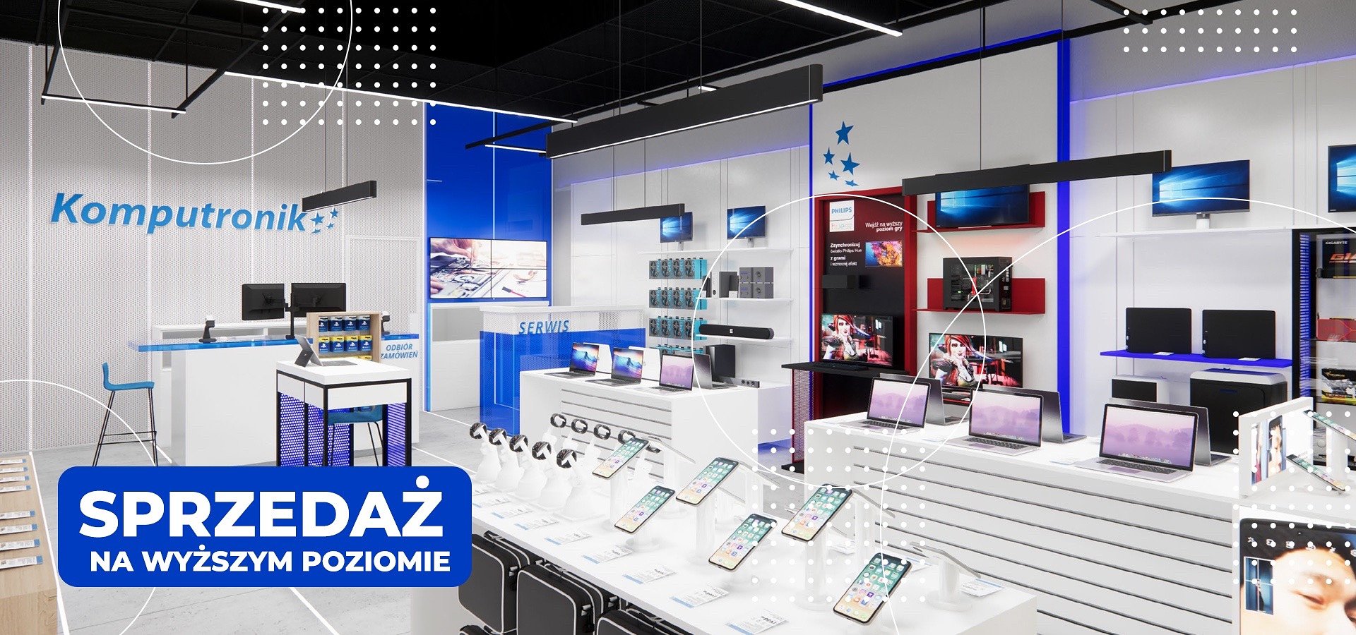 Komputronik z nowym formatem sklepów - Brandsit